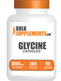 BulkSupplements Glycine 3000 mg capsules