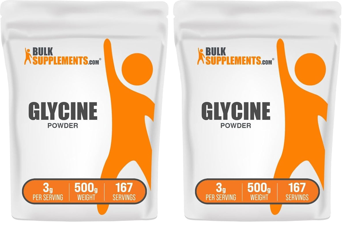 BulkSupplements Glycine Powder for muscle recovery