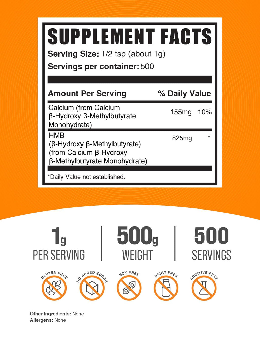 BulkSupplements HMB powder supplement