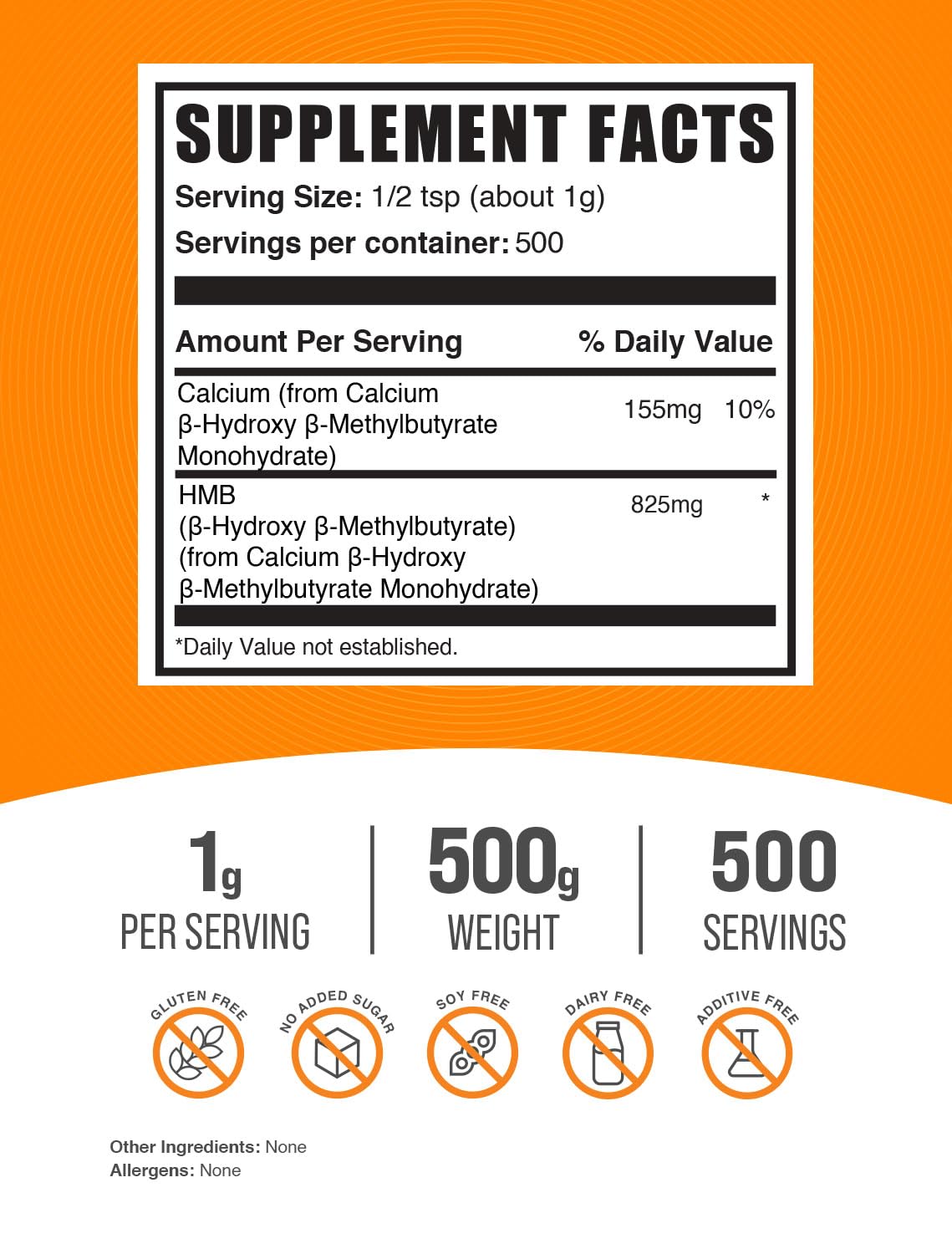 BulkSupplements HMB powder supplement