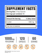 BulkSupplements Inositol 1000 mg