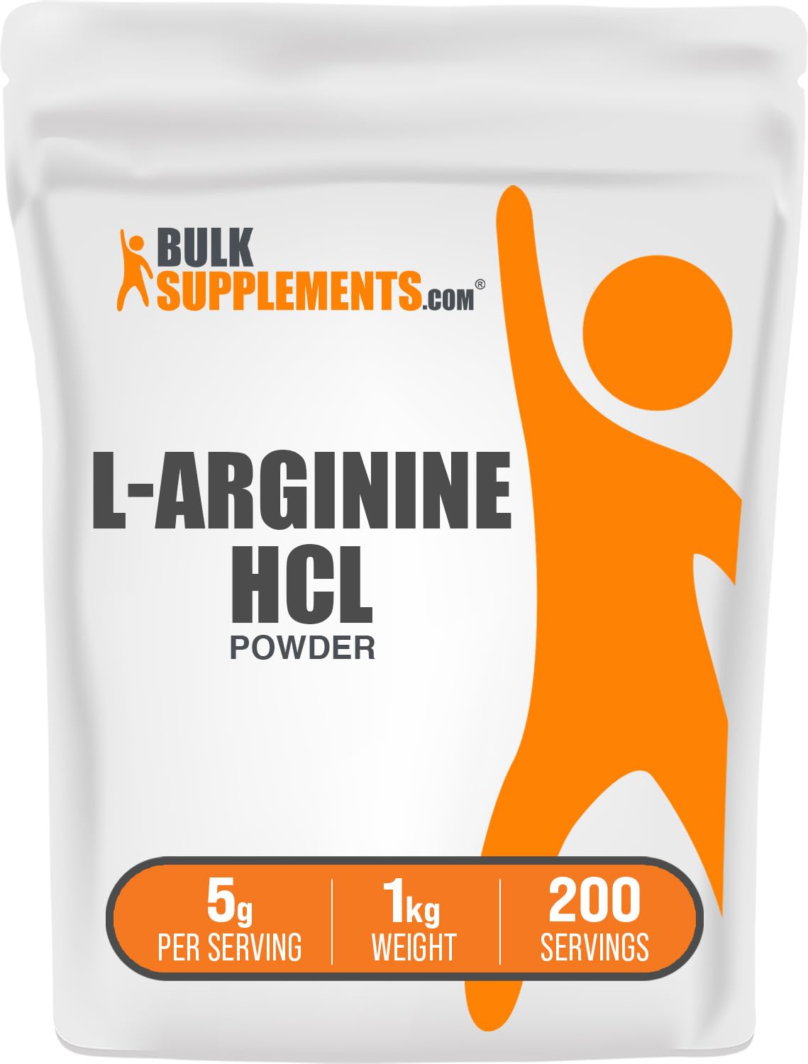 BulkSupplements L-Arginine HCl powder