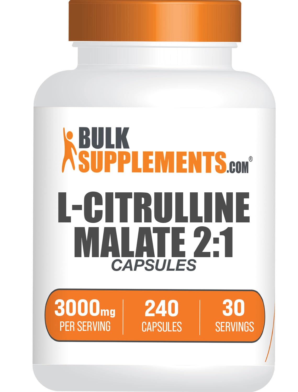 BulkSupplements L-Citrulline Malate capsules