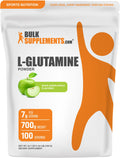 BulkSupplements L-Glutamine Sour Green Apple