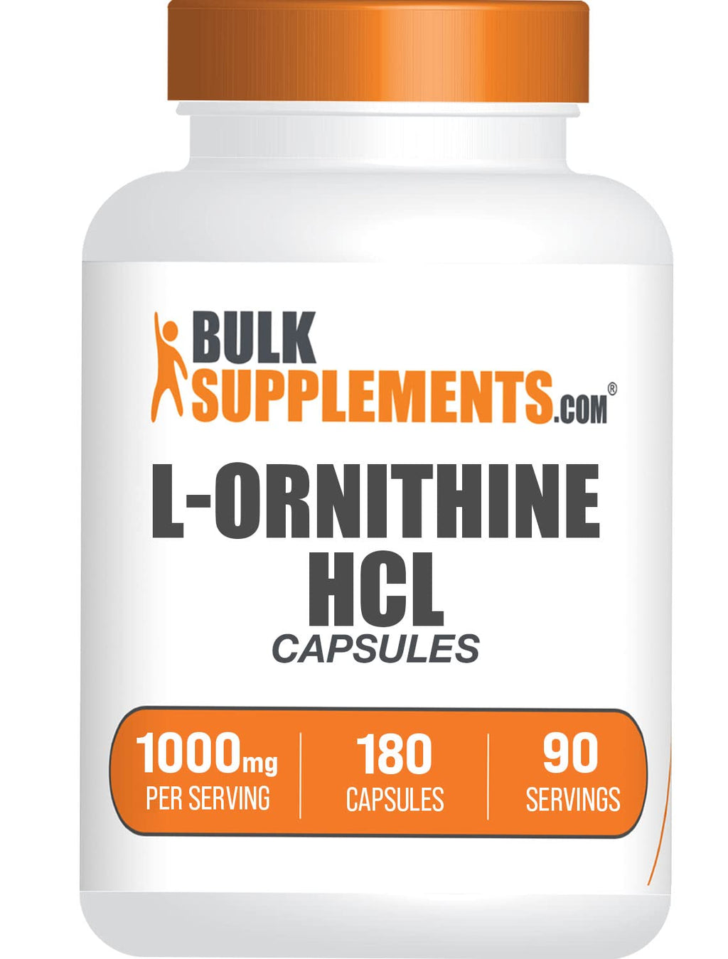 BulkSupplements L-Ornithine HCl capsules