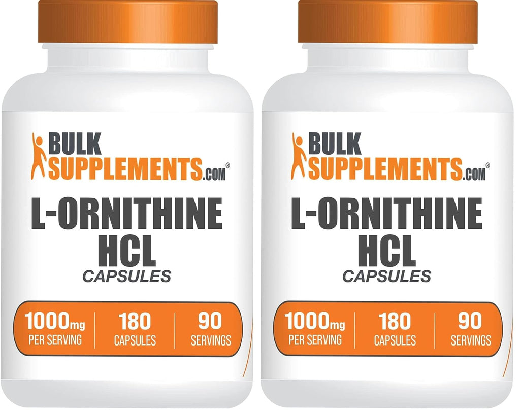 BulkSupplements L-Ornithine HCl capsules