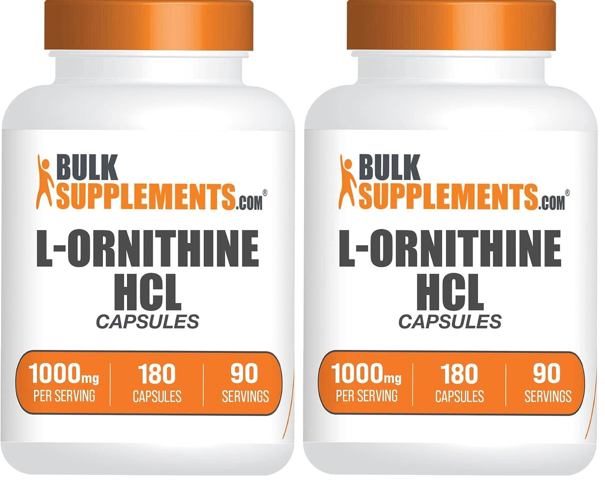 BulkSupplements L-Ornithine HCl capsules
