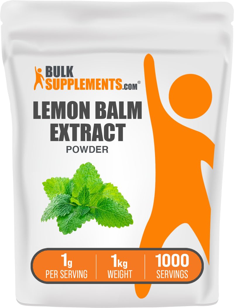 BulkSupplements Lemon Balm Extract Powder