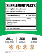 BulkSupplements lutein for eye health