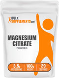 BulkSupplements magnesium citrate powder