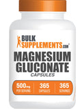 BulkSupplements magnesium gluconate benefits