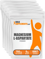 BulkSupplements Magnesium L-Aspartate powder for muscle recovery