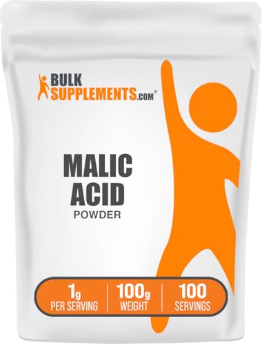 BulkSupplements Malic Acid Powder benefits