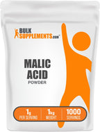 BulkSupplements Malic Acid Powder benefits