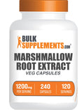 BulkSupplements marshmallow root extract capsules