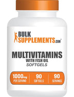 BulkSupplements multivitamin softgels for daily health