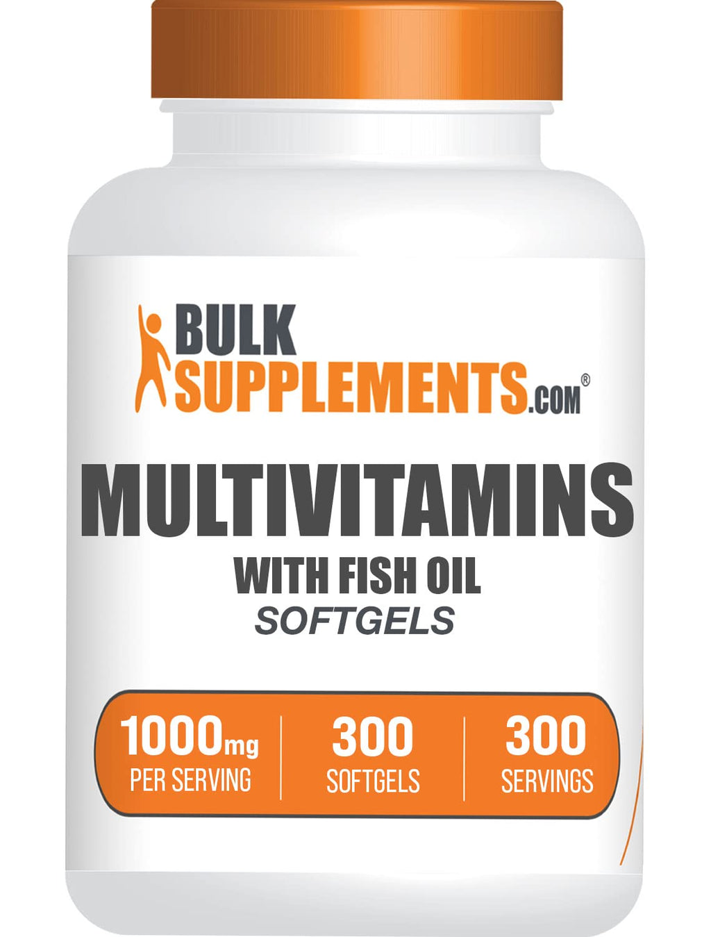BulkSupplements multivitamin softgels for men
