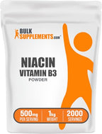 BulkSupplements Niacin Powder for energy