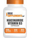 BulkSupplements Niacinamide 500 mg capsules