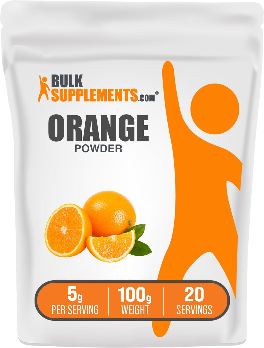 BulkSupplements Orange Powder for smoothies