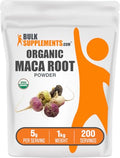 BulkSupplements Organic Maca Powder for energy