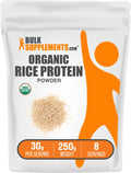 BulkSupplements organic rice protein powder