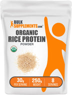 BulkSupplements organic rice protein powder