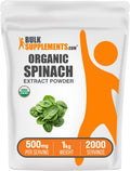 BulkSupplements organic spinach extract powder