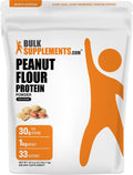 BulkSupplements peanut protein powder for muscle gain