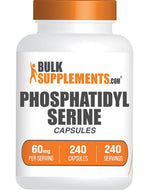 BulkSupplements phosphatidylserine capsules for brain health