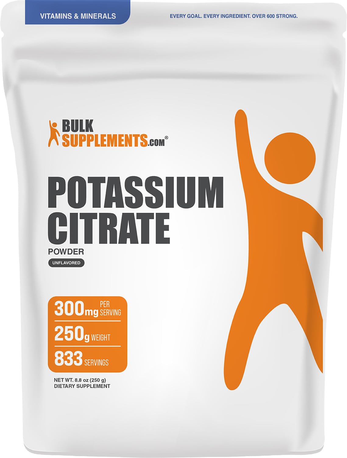BulkSupplements potassium citrate powder