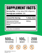 BulkSupplements Rehmannia extract benefits