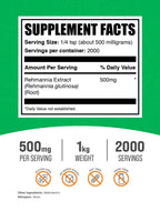 BulkSupplements Rehmannia health benefits