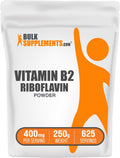 BulkSupplements Riboflavin powder for energy