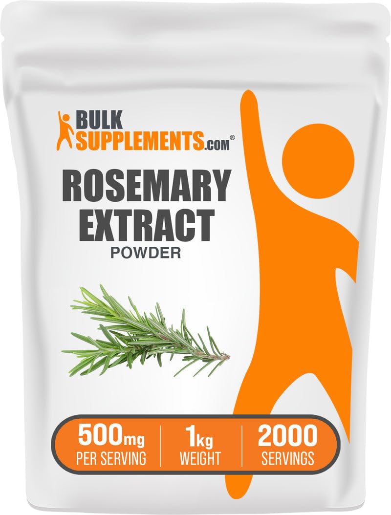 BulkSupplements rosemary extract powder benefits