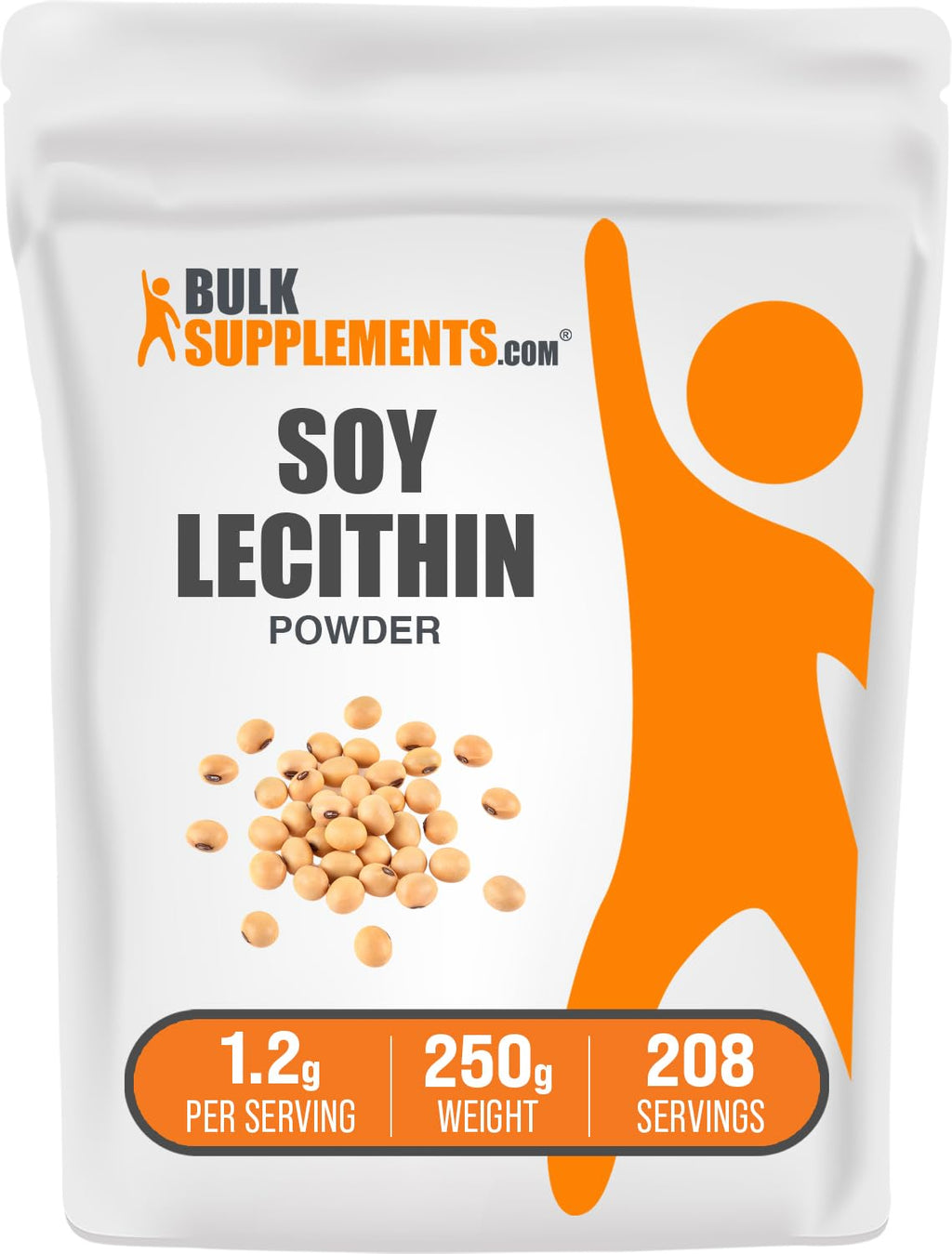 BulkSupplements Soy Lecithin for hair health