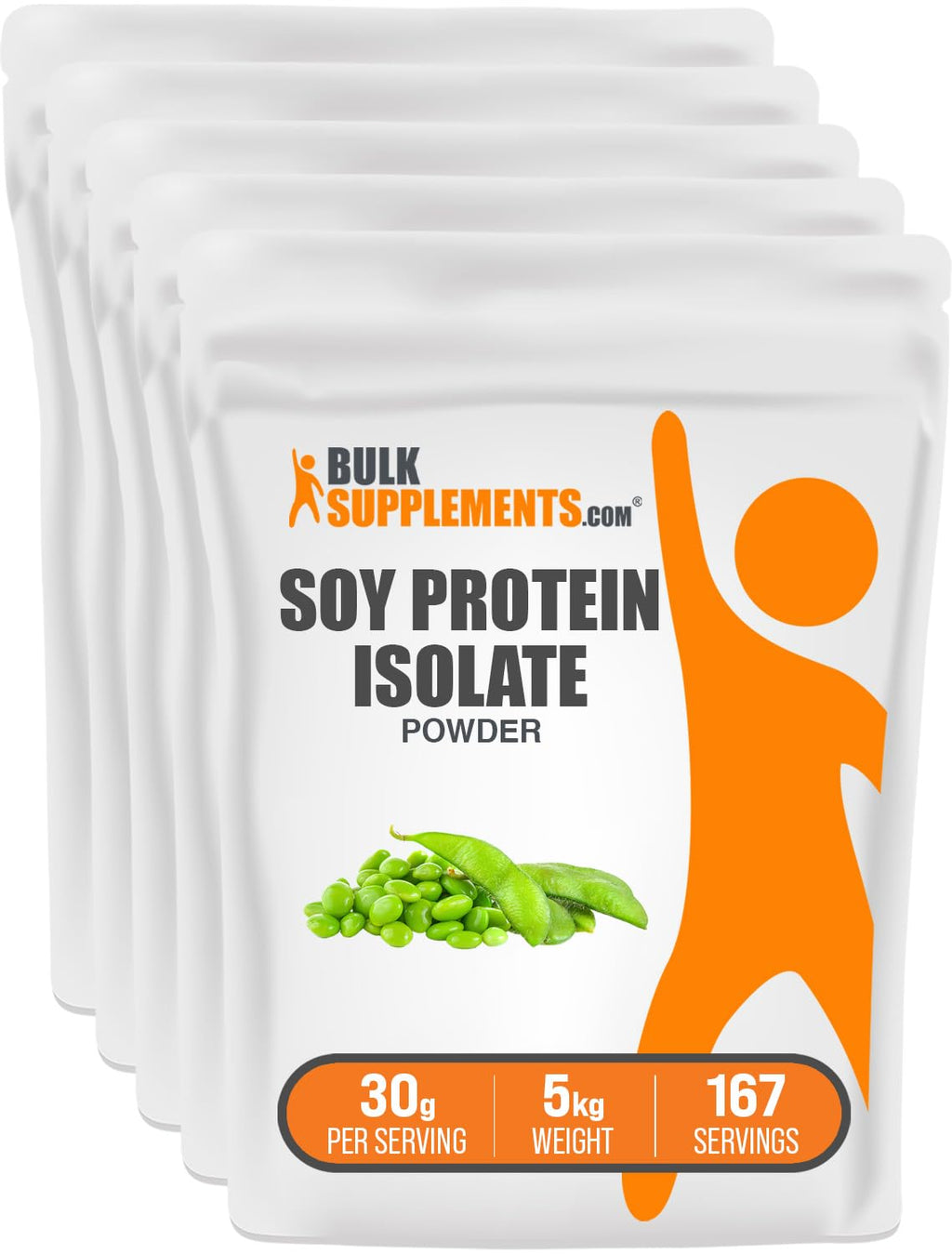 BulkSupplements soy protein isolate powder