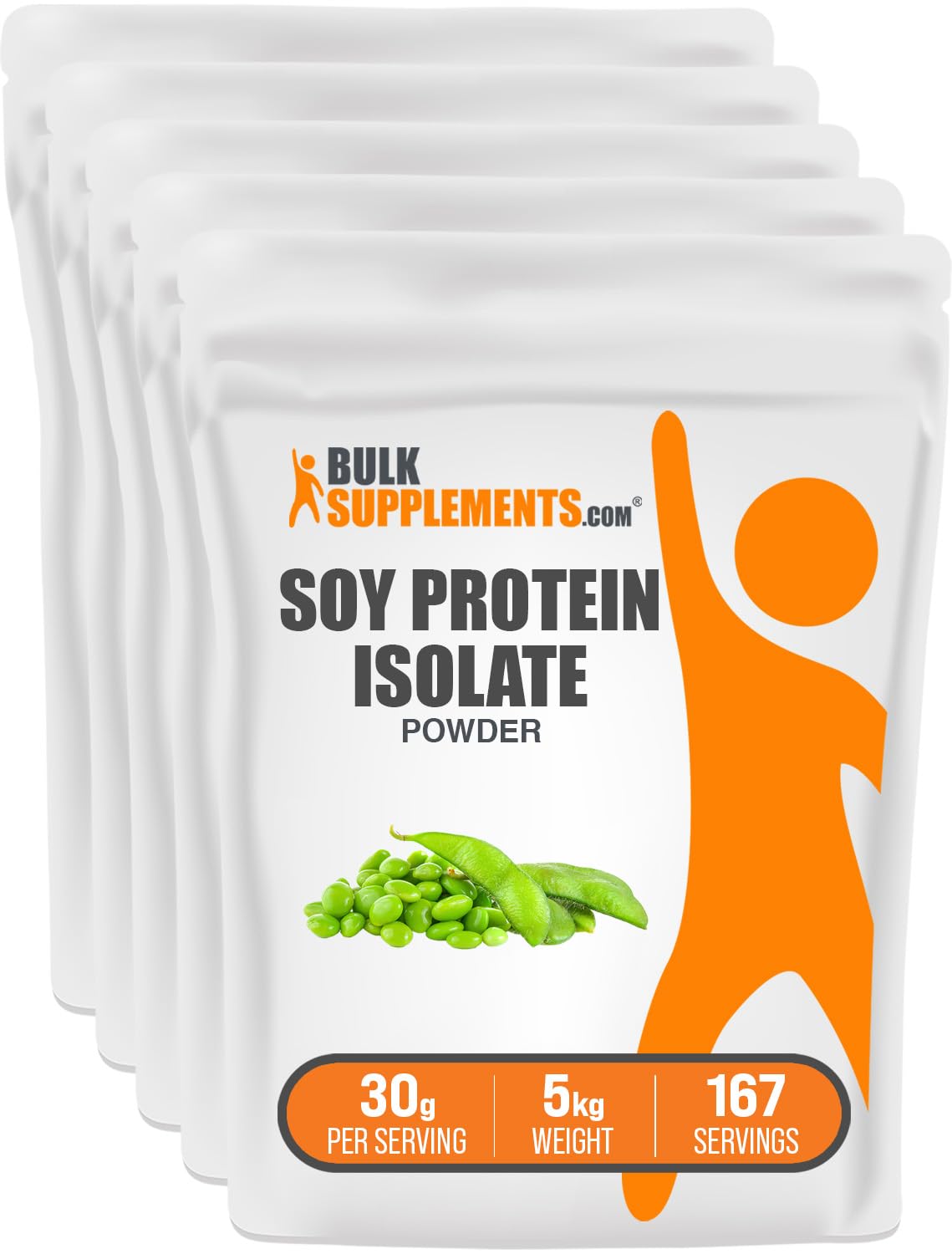 BulkSupplements soy protein isolate powder