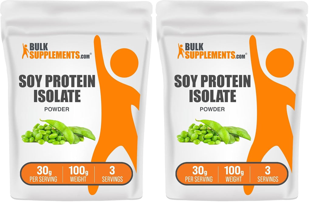BulkSupplements soy protein isolate powder