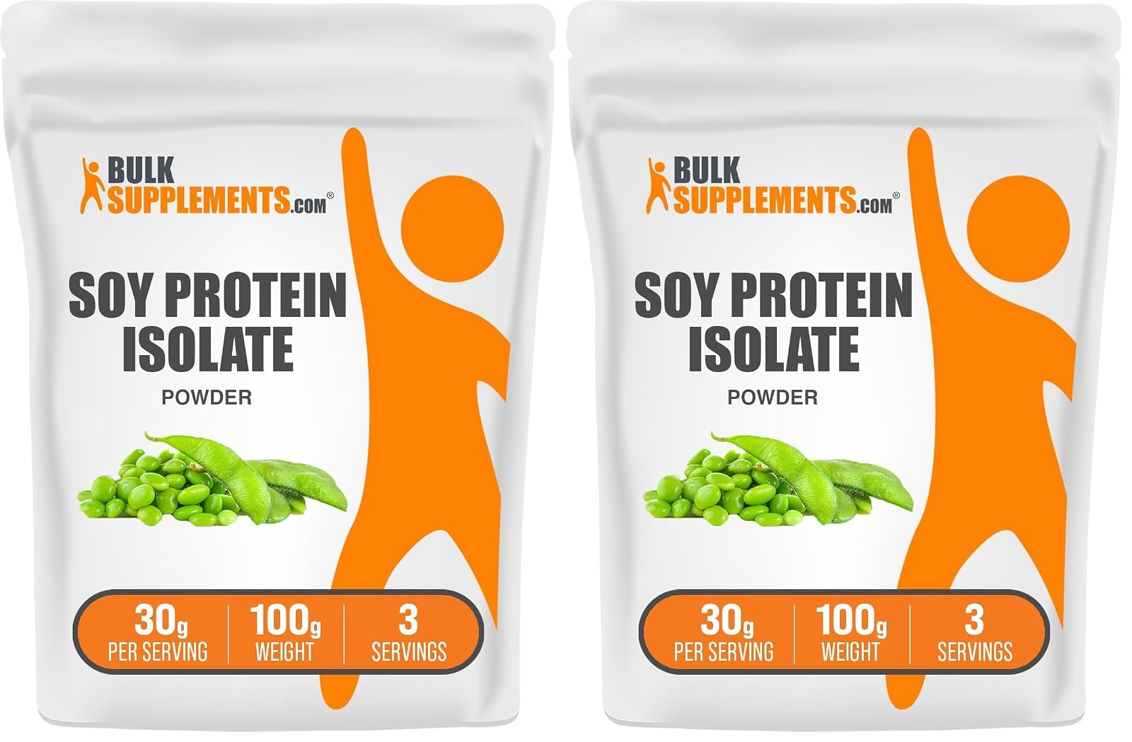 BulkSupplements soy protein isolate powder