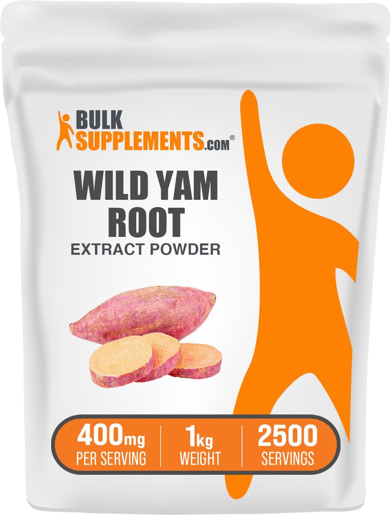 BulkSupplements Wild Yam Extract benefits