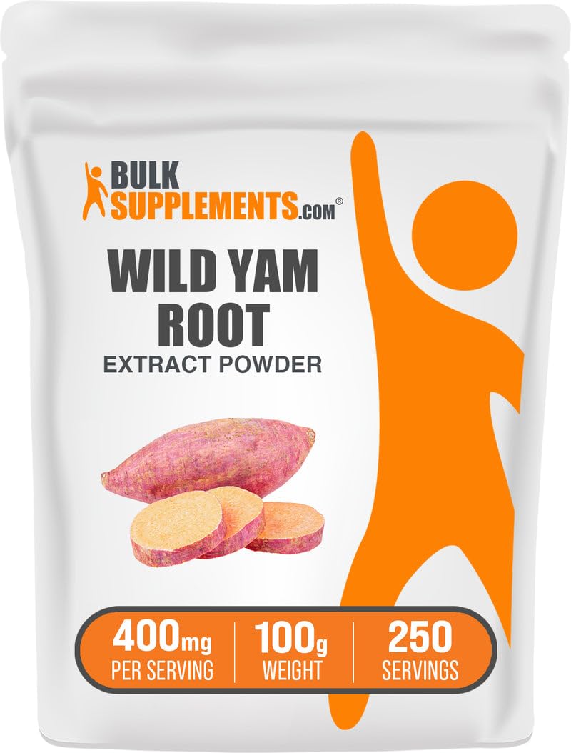 BulkSupplements Wild Yam Extract benefits