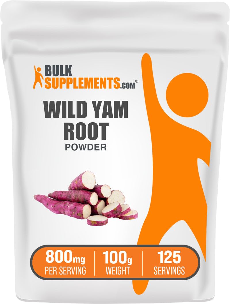 BulkSupplements Wild Yam Powder benefits