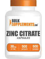 BulkSupplements Zinc Citrate capsules