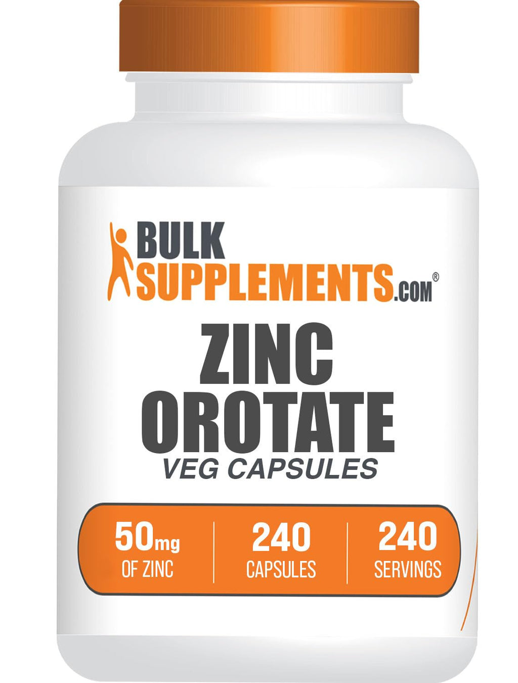 BulkSupplements zinc orotate capsules for health