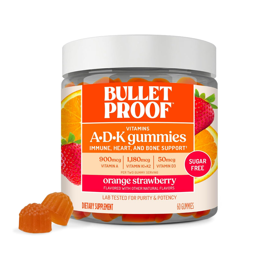Bulletproof A+D+K vitamin gummies for immunity