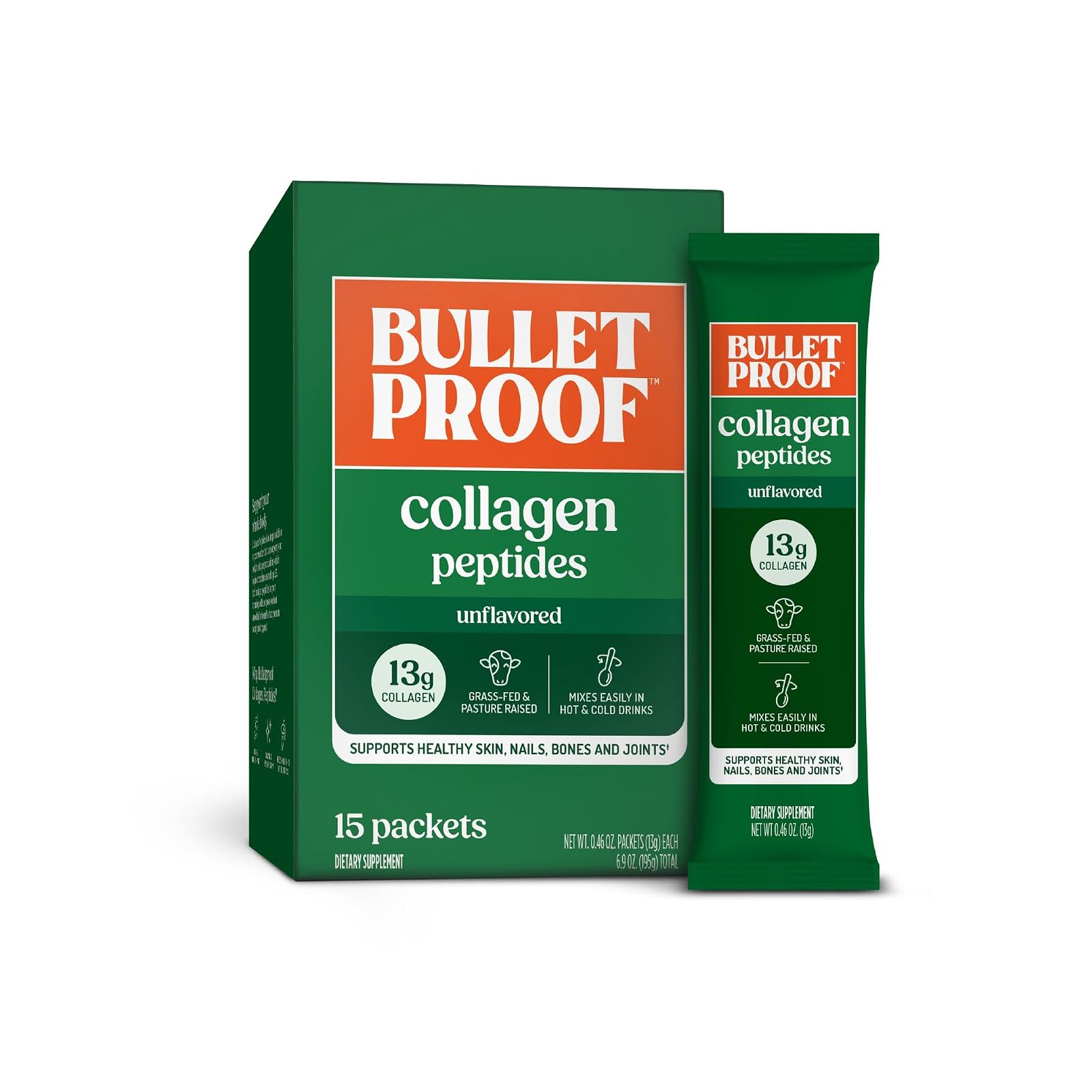 Bulletproof collagen peptides for beauty