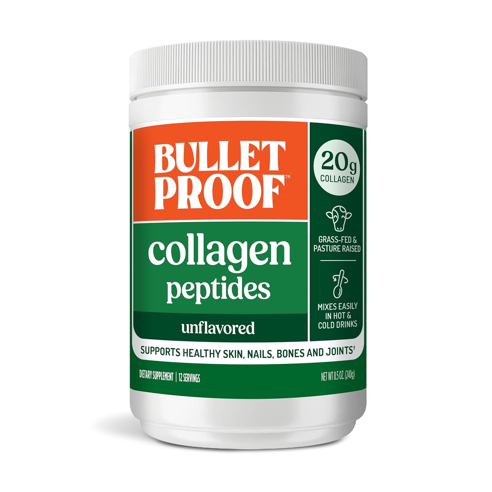 Bulletproof collagen peptides powder