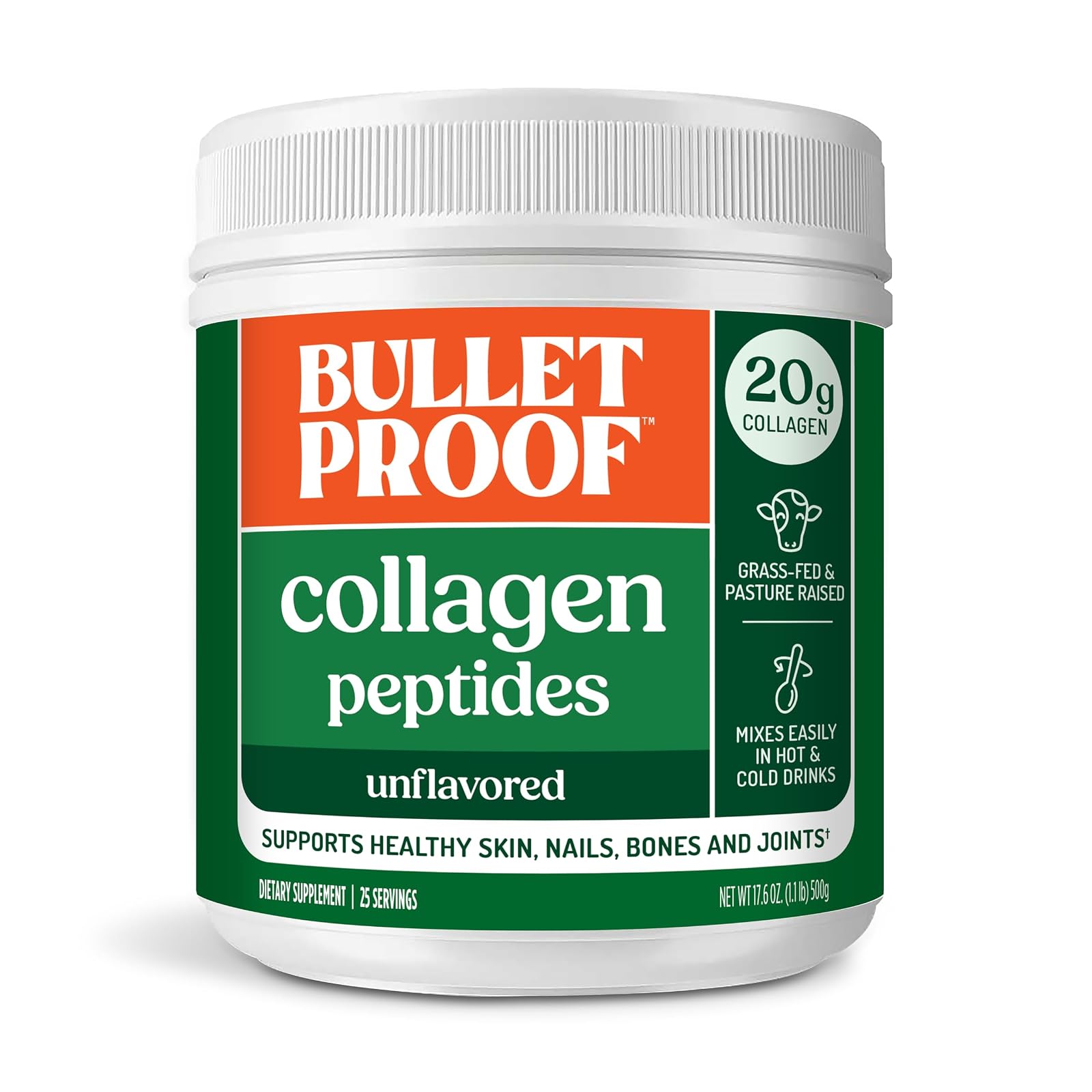 Bulletproof collagen peptides protein powder