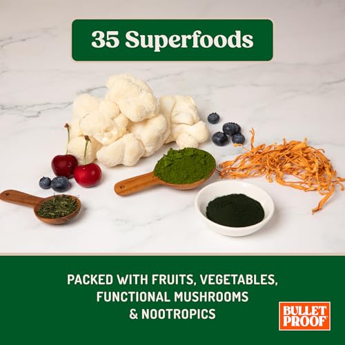 Bulletproof Greens Packets for vitality